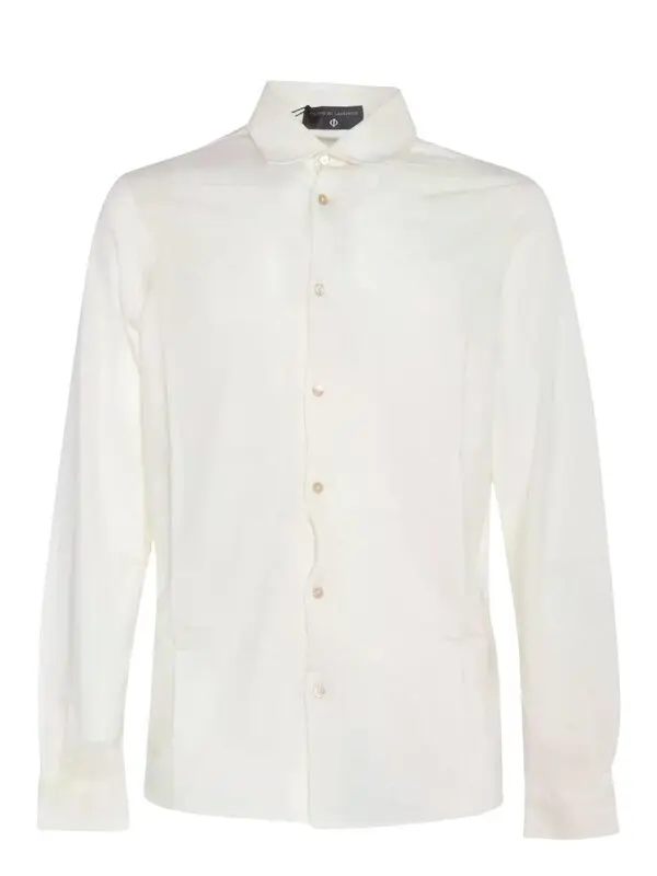 FILIPPO DE LAURENTIIS Long-sleeve Button-up Shirt - White
