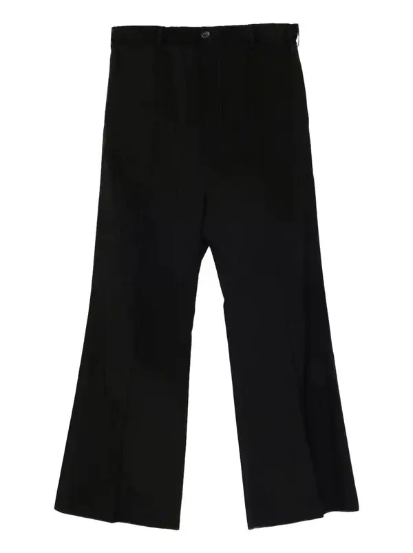 Marni Pleated-front Trousers - Black