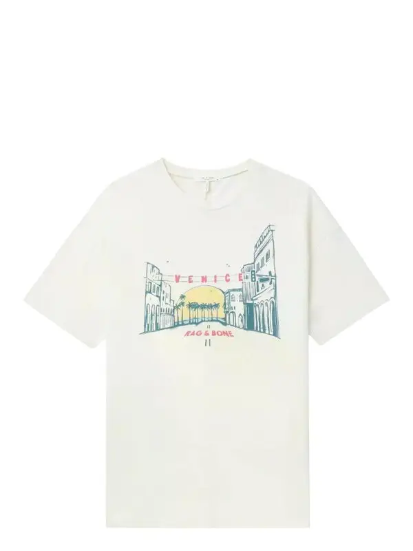 Rag & Bone Graphic-print T-shirt - White