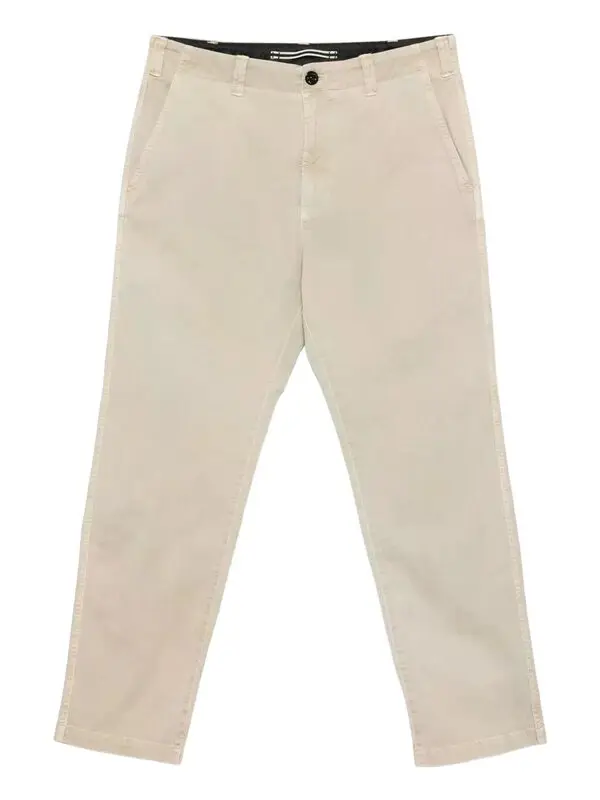 Stone Island Organic Cotton Trousers - Neutrals
