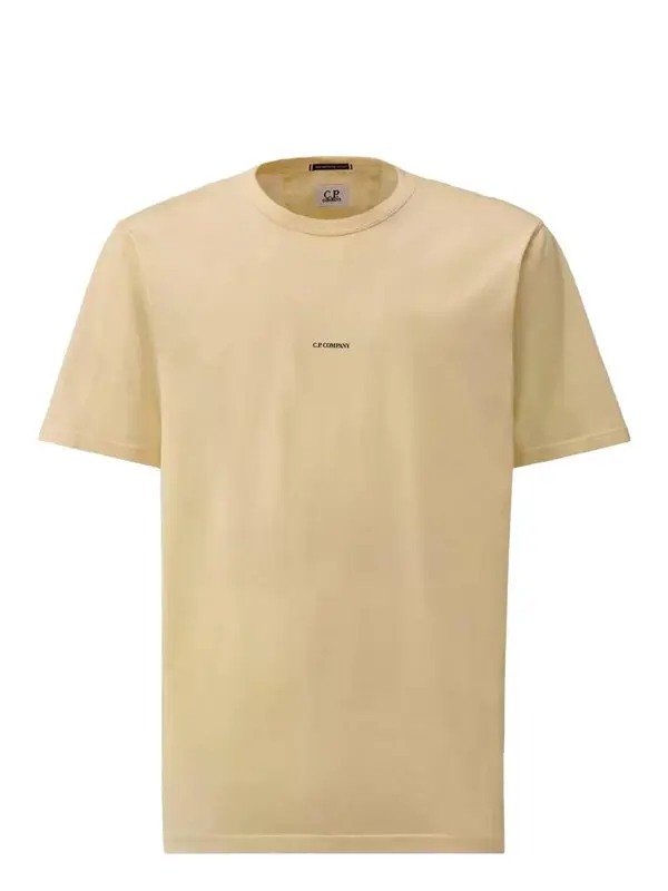 C.P. COMPANY Logo-print T-shirt - Neutrals