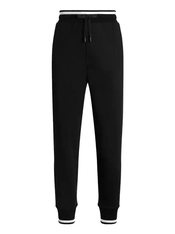 Dolce & Gabbana Drawstring Track Pants - Black