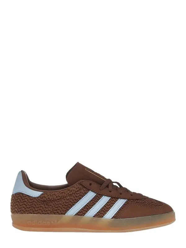 Adidas Gazelle Indoor Sneakers - Preloved Brown/clear Sky Blue/gum
