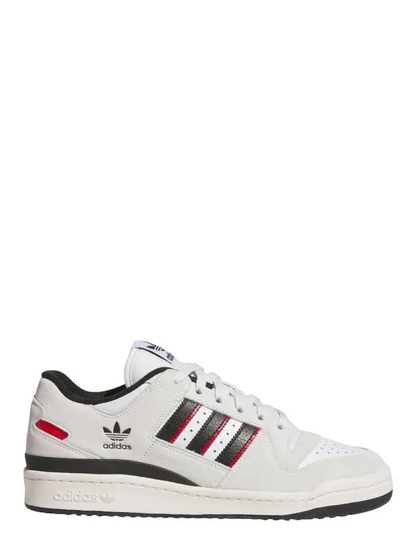 Adidas Forum 84 Low Adv Sneakers - Crystal White/core Black/better Scarelet Red