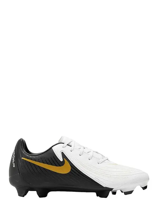 Nike Phantom Gx 2 Academy Fg/mg - White/metallic Gold Coin/black