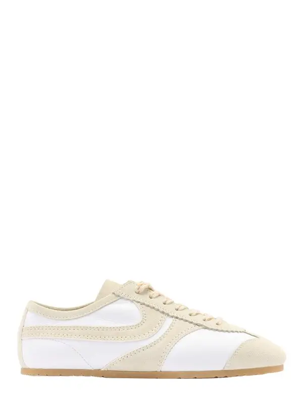 Dries Van Noten Leather Low-top Sneakers - White