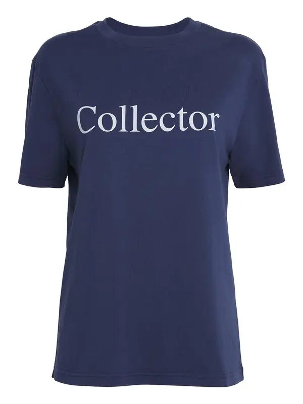 FRAME X Sotheby's Cotton Classic T-shirt - Navy