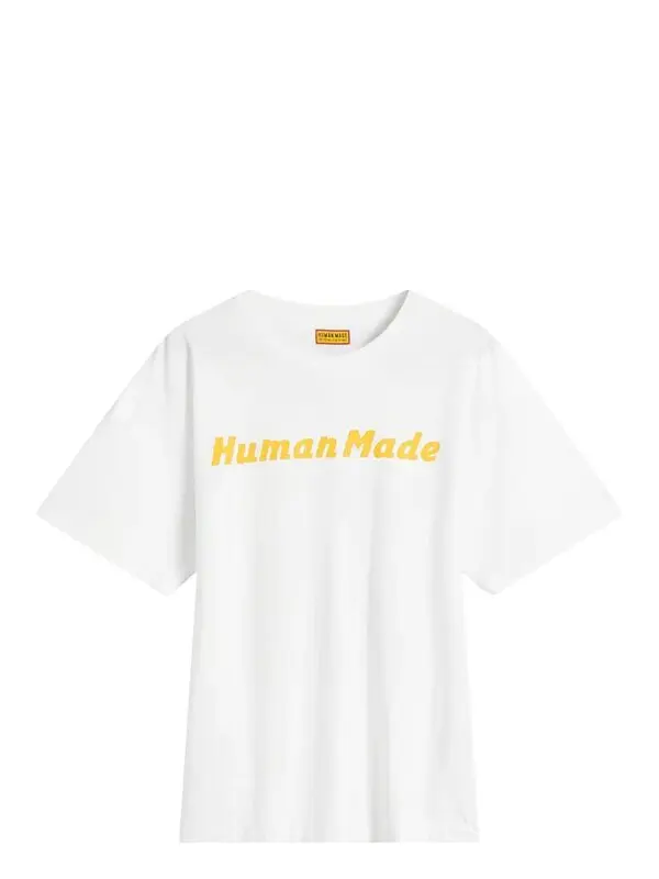 HUMAN MADE Logo-motif Crew-neck T-shirt - White