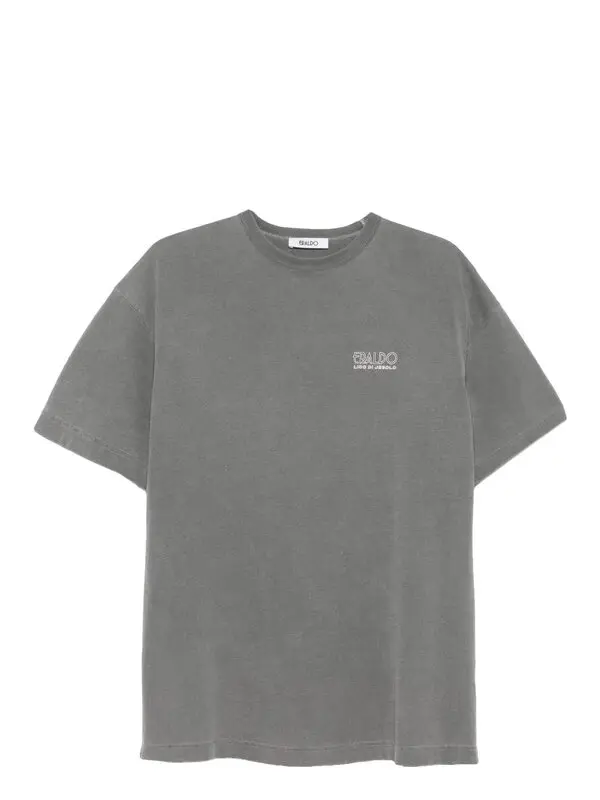 ERALDO Cotton T-shirt - Grey
