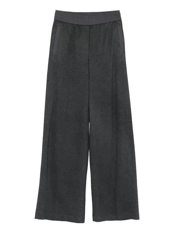 Peserico Elastic-waistband Trousers - Grey