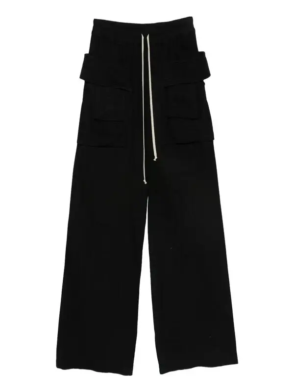 Rick Owens Cargo-pocket Track Pants - Black