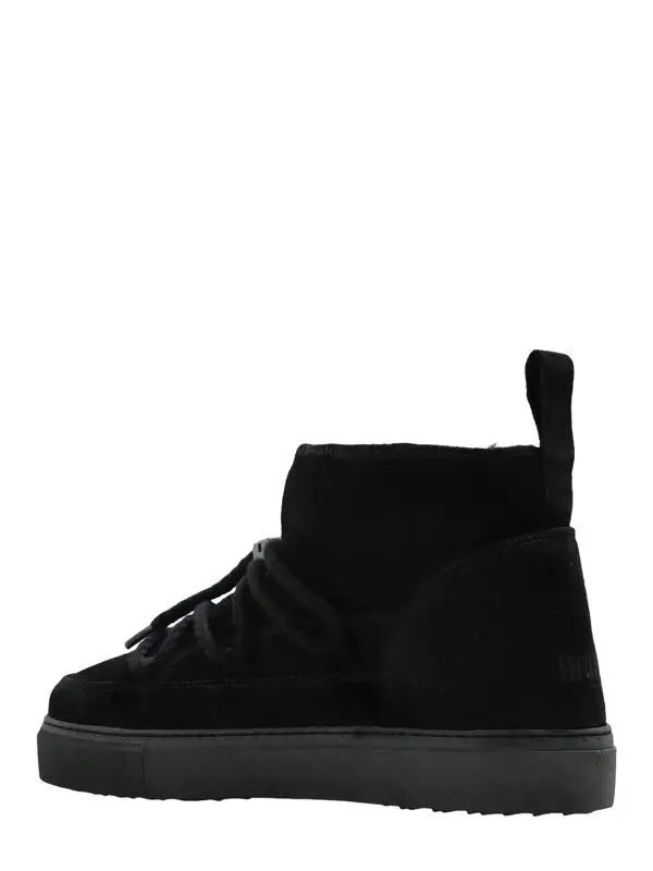 Inuikii Lace-up Suede Boots - Black