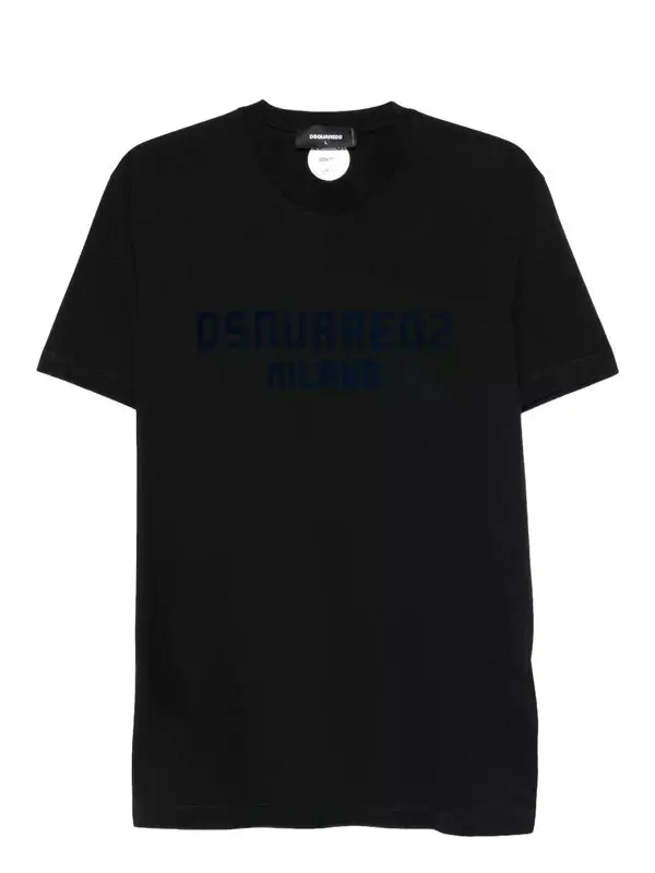 Dsquared2 Logo-print Cotton T-shirt - Black