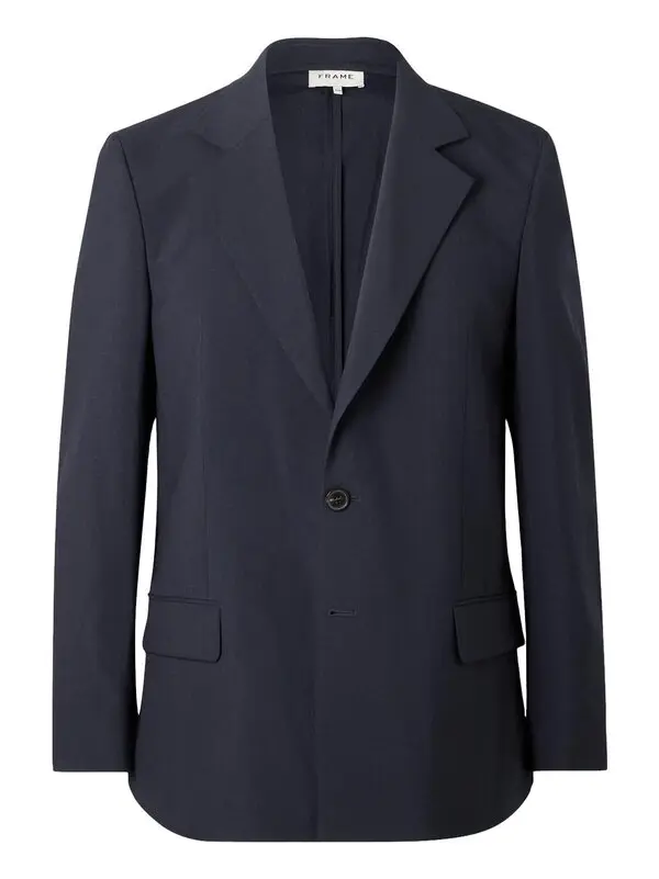 FRAME Wool Blazer - Blue