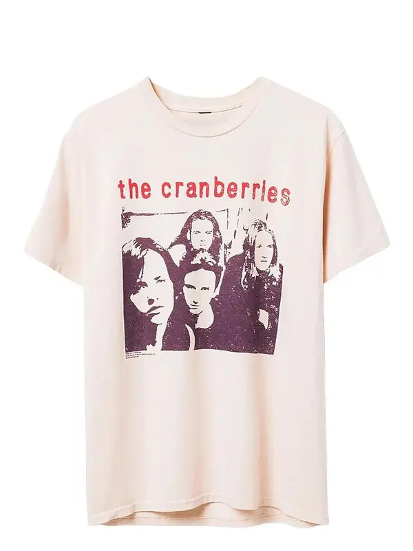 Junk Food Clothing The Cranberries Flea Market Tee - Sand