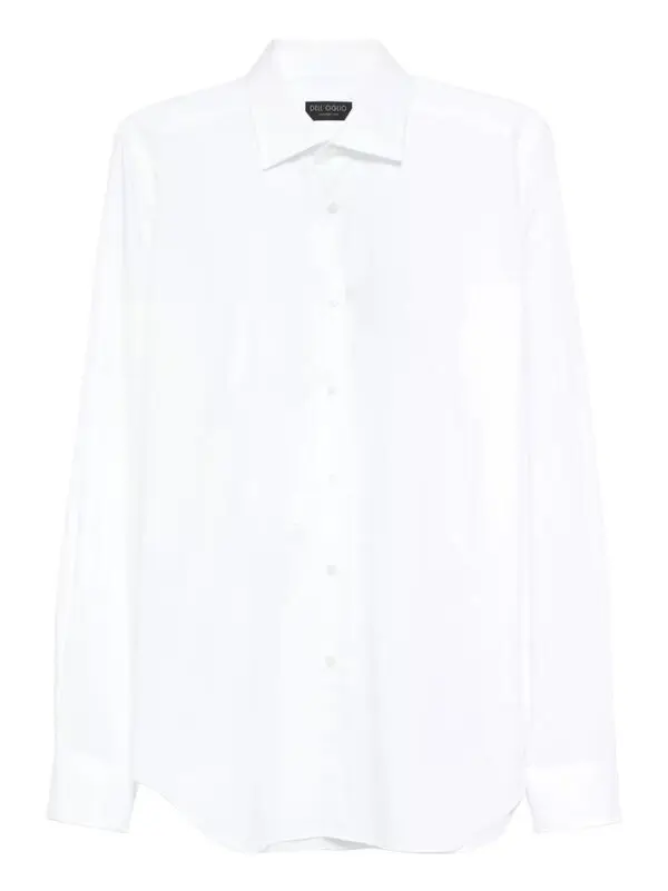 DELL'OGLIO Cotton Shirt - White