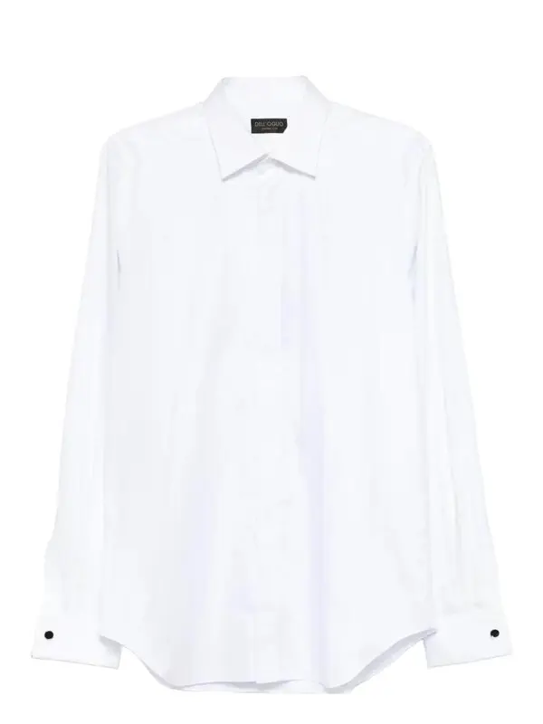 DELL'OGLIO Cotton Shirt - White