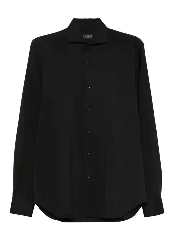 DELL'OGLIO Button-up Shirt - Black
