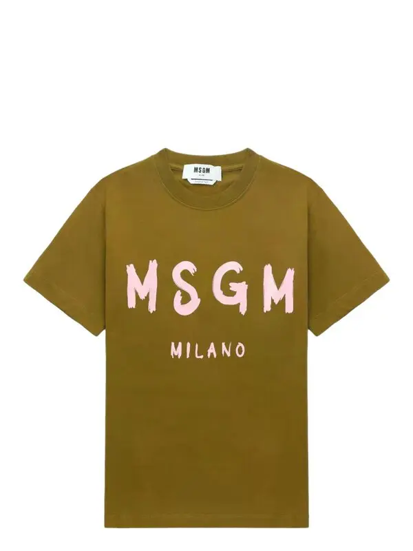 MSGM T-shirt 3941mdm510/257798 38 - Green