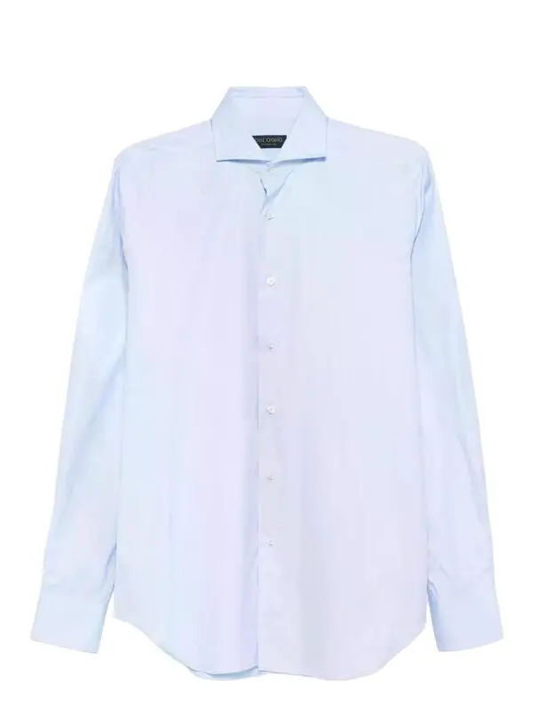 DELL'OGLIO Cotton Shirt - Blue