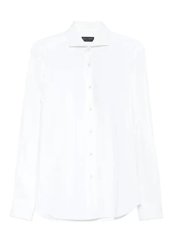 DELL'OGLIO Long-sleeved Shirt - White