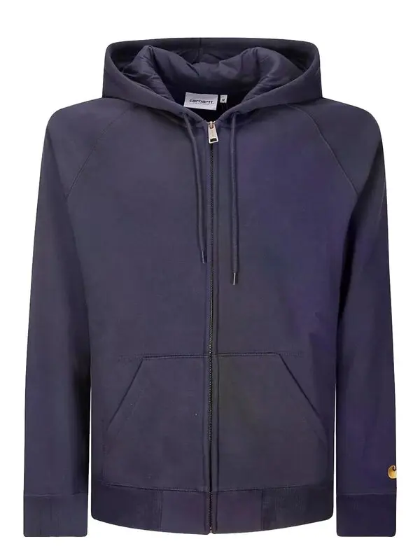 Carhartt Work In Progress Zip-up Hooded Jacket - Blue