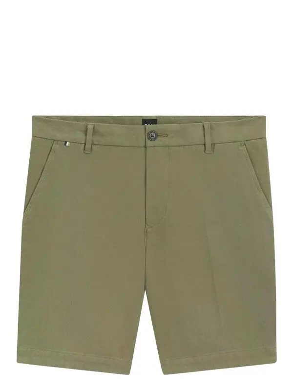 BOSS Tailored Chino Shorts - Green