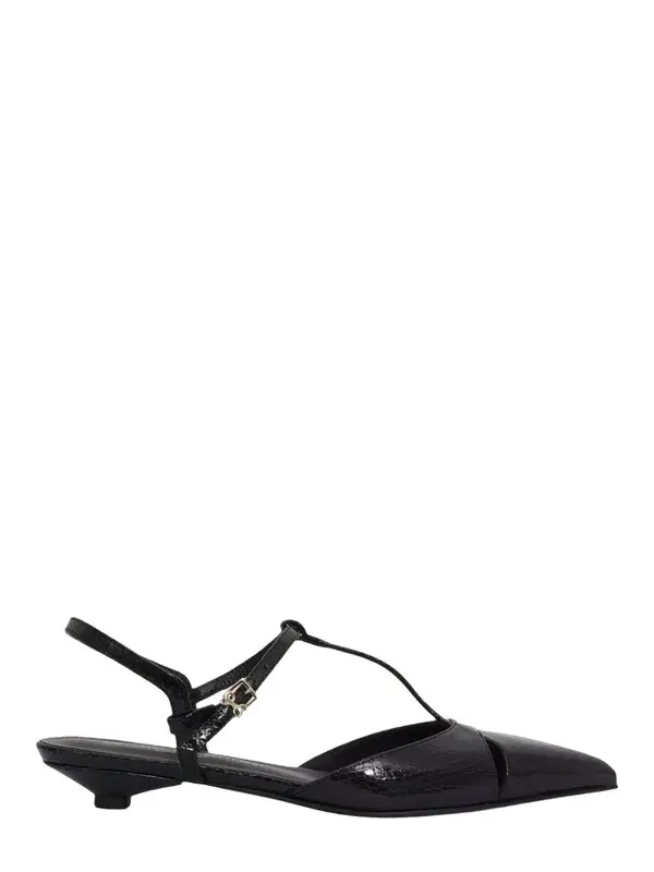 SERGIO LEVANTESI Slingback Pointed-toe Pumps - Black