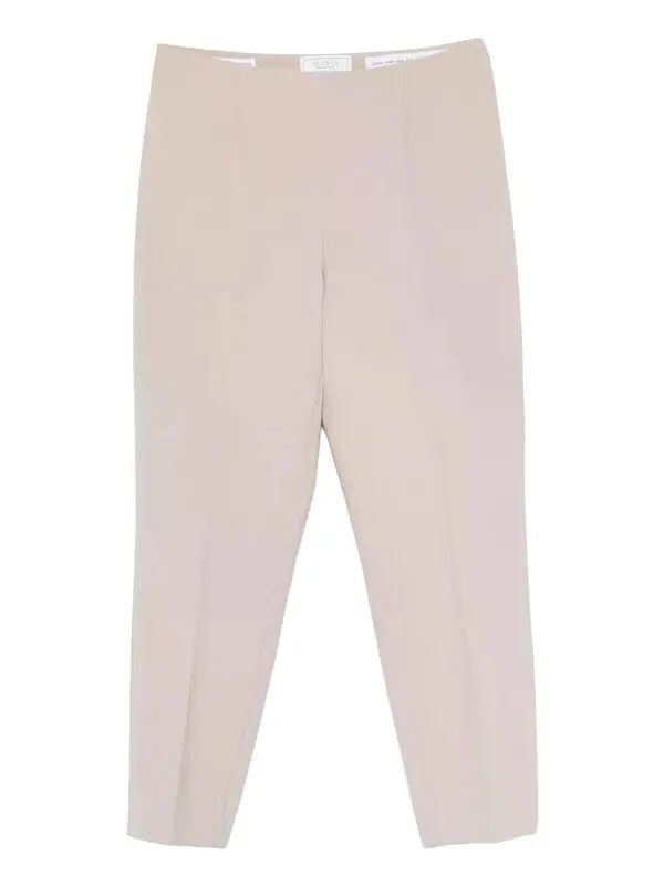 Peserico Pressed-pleat Trousers - Neutrals