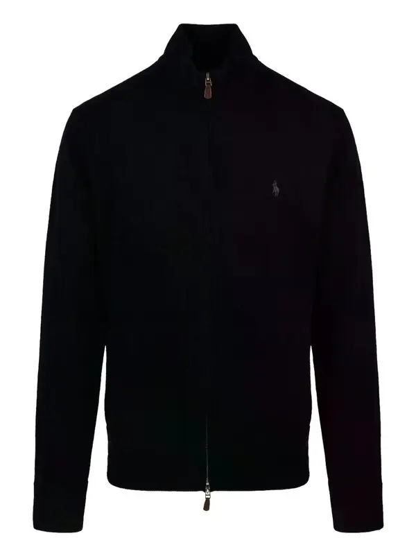 Ralph Lauren Zip-neck Sweater - Black