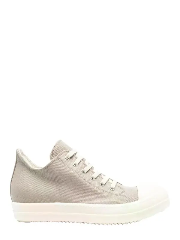 Rick Owens Lace-up Low-top Sneakers - Green