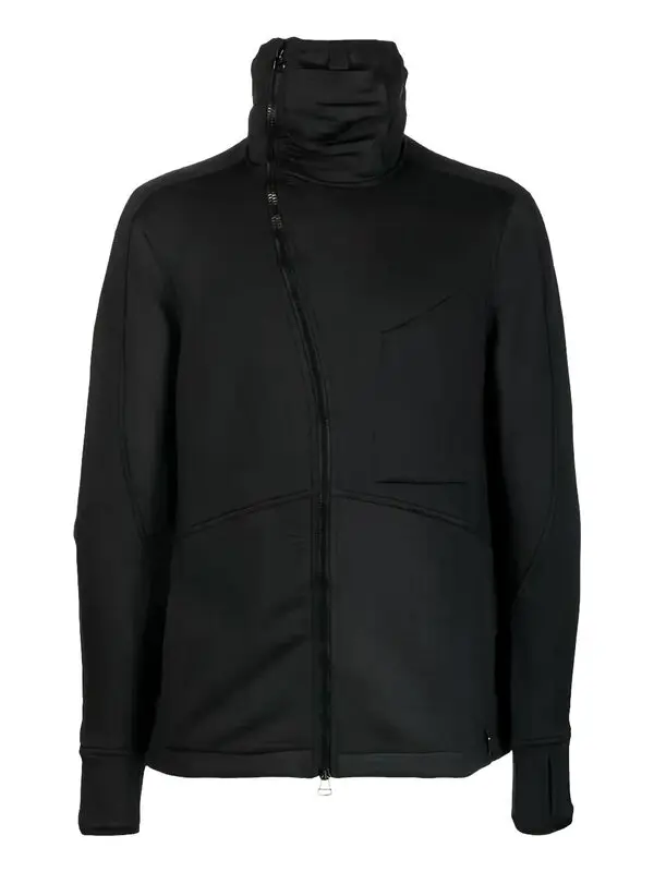 MAHARISHI Asymmetric Zip-fastening Jacket - Black