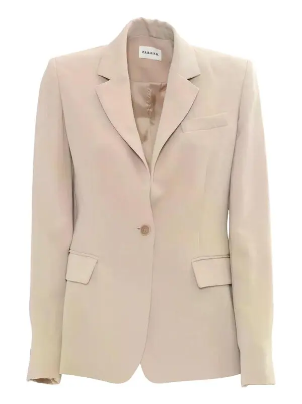 P.a.r.o.s.h Single-breasted Blazer - Neutrals