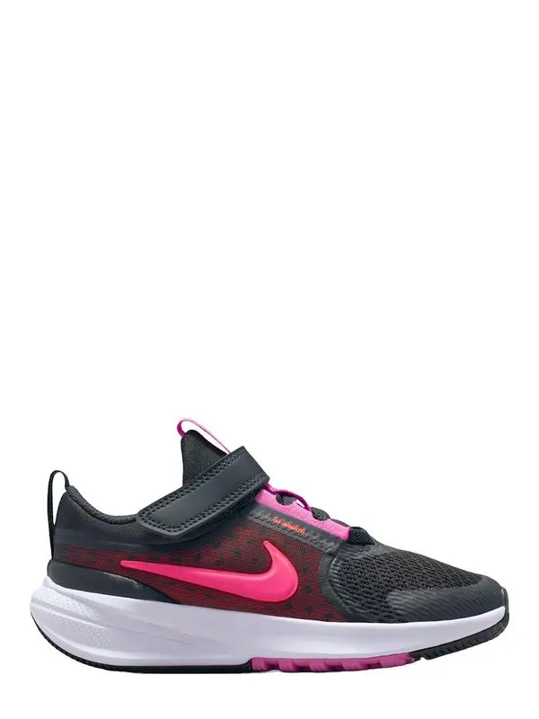 Nike Star Runner 5 Sneakers - Off Noir/playful Pink/bright Crimson