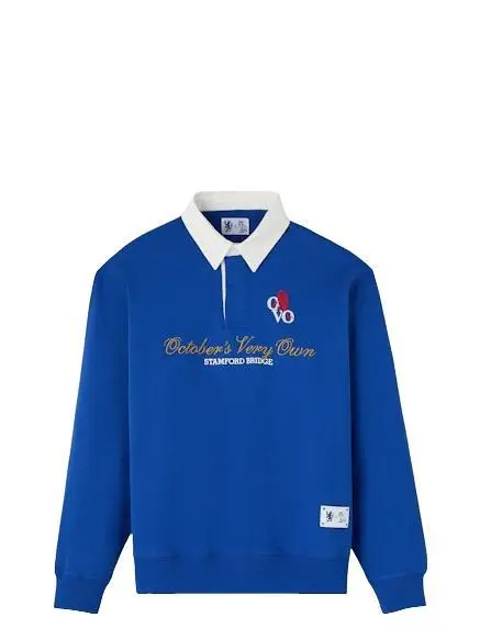 OVO X Chelsea Fc Rugby Sweatshirt - Blue