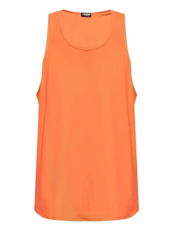 Dsquared2 Logo-print Tank - Orange