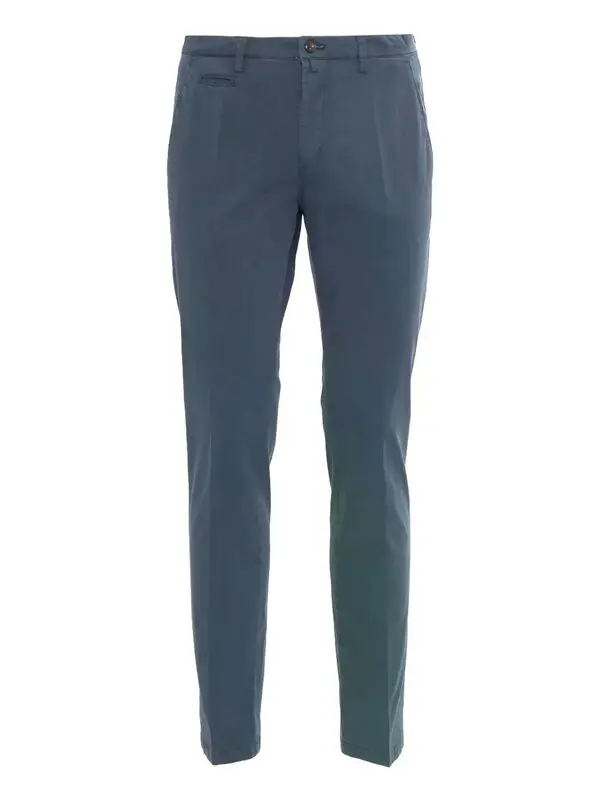 BRIGLIA 1949 Pleated-pocket Trousers - Blue