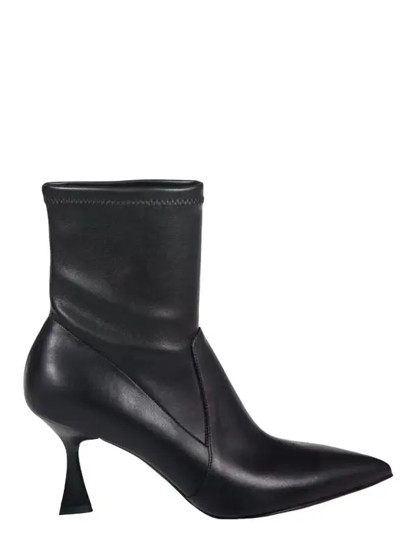 SERGIO LEVANTESI Janet Pointed-toe Sock Boots - Black