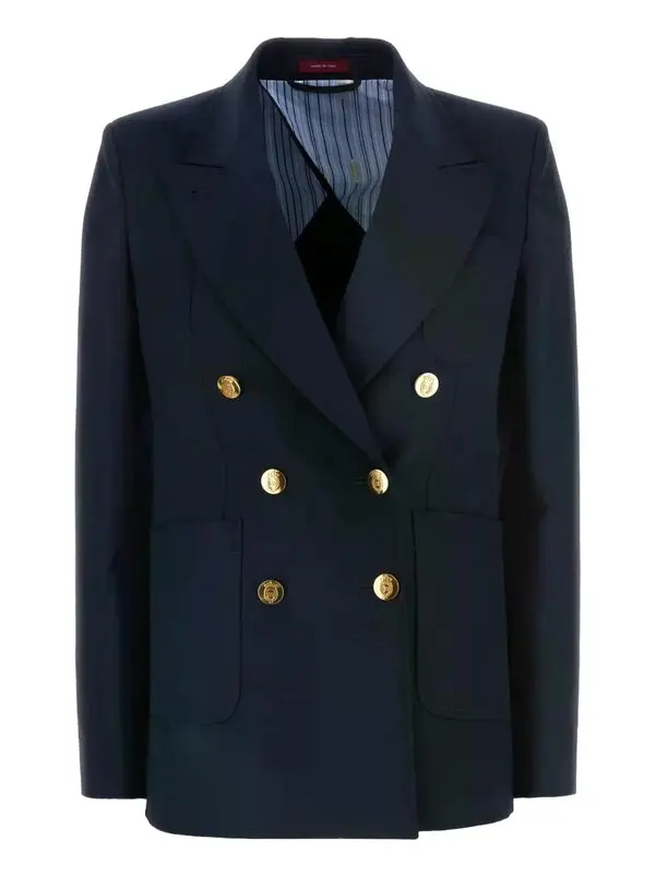Gucci Double-breasted Blazer - Blue