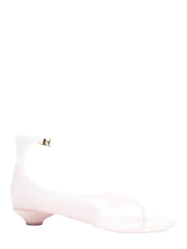 Chloé Jelly Sandals - White