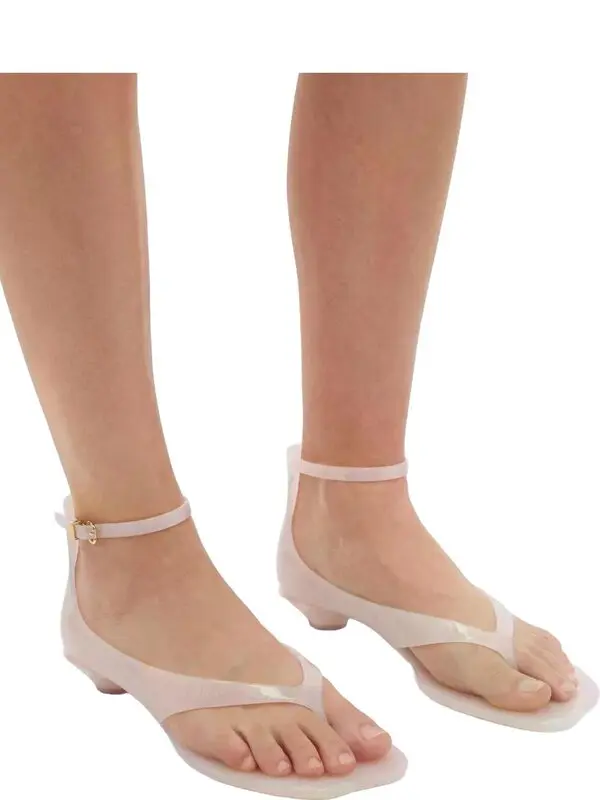 Chloé Jelly Sandals - White