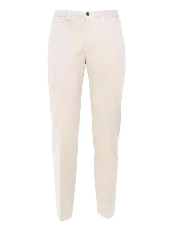BRIGLIA 1949 Flat-front Regular Trousers - Neutrals