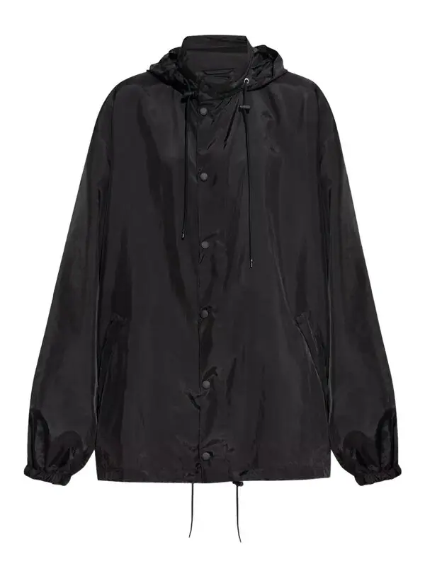 Balenciaga Hooded Jacket - Black