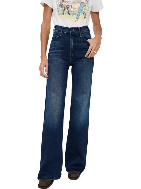MOTHER The Hustler Roller Sneak Jeans - Homecoming High