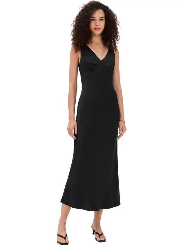 FAVORITE DAUGHTER Anyday Anytime Maxi Dress - Black