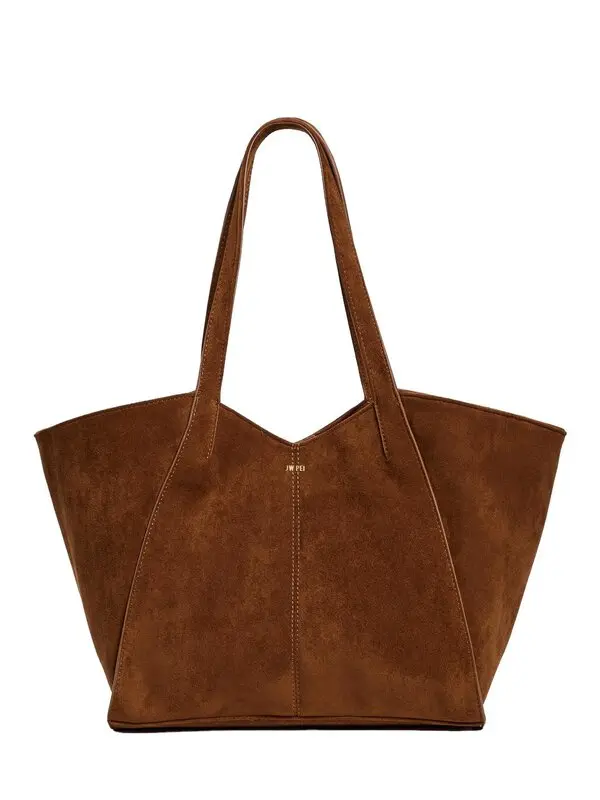Jw Pei Kiana Large Capacity Tote Bag - Dark Brown