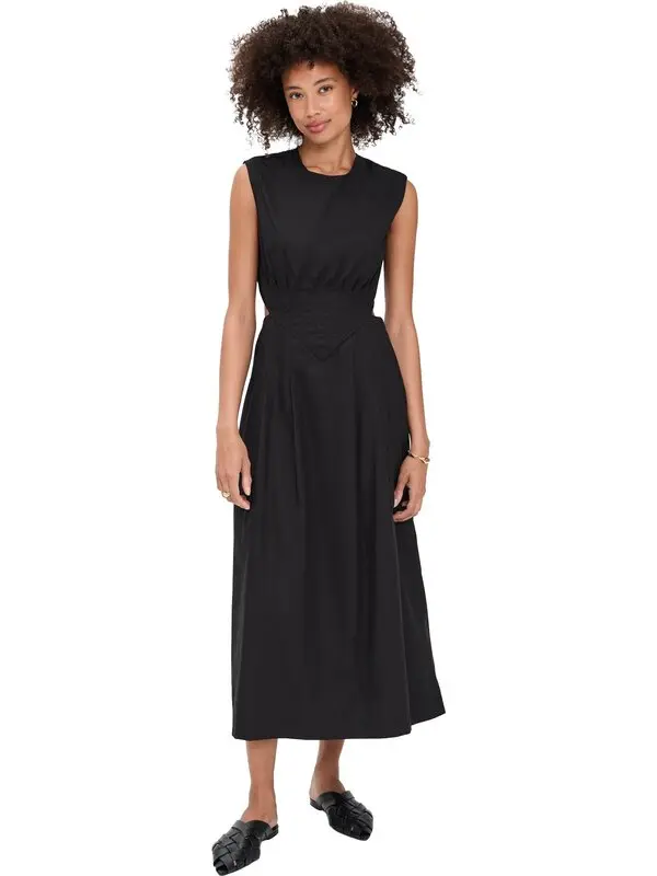 Jenni Kayne Kit Midi Dress - Black