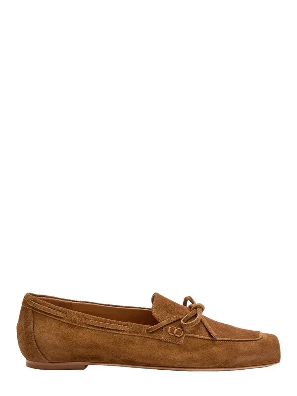 AeydĒ Jasper Suede Loafers - Brown