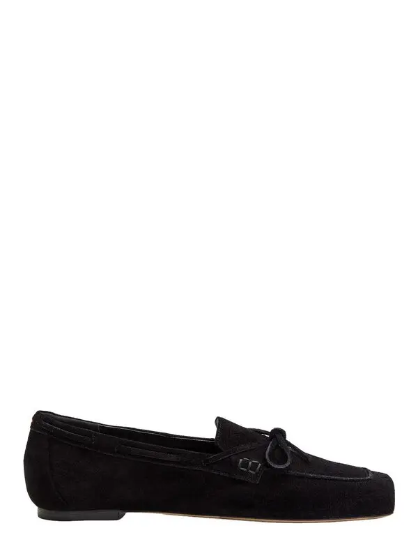 AeydĒ Jasper Suede Loafers - Black