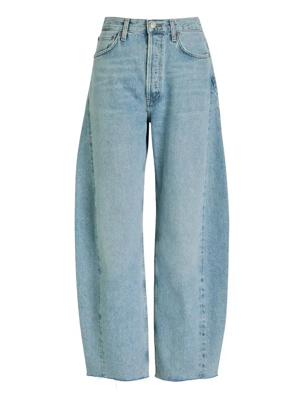 AGOLDE Luna Barrel-leg Jeans - Blue